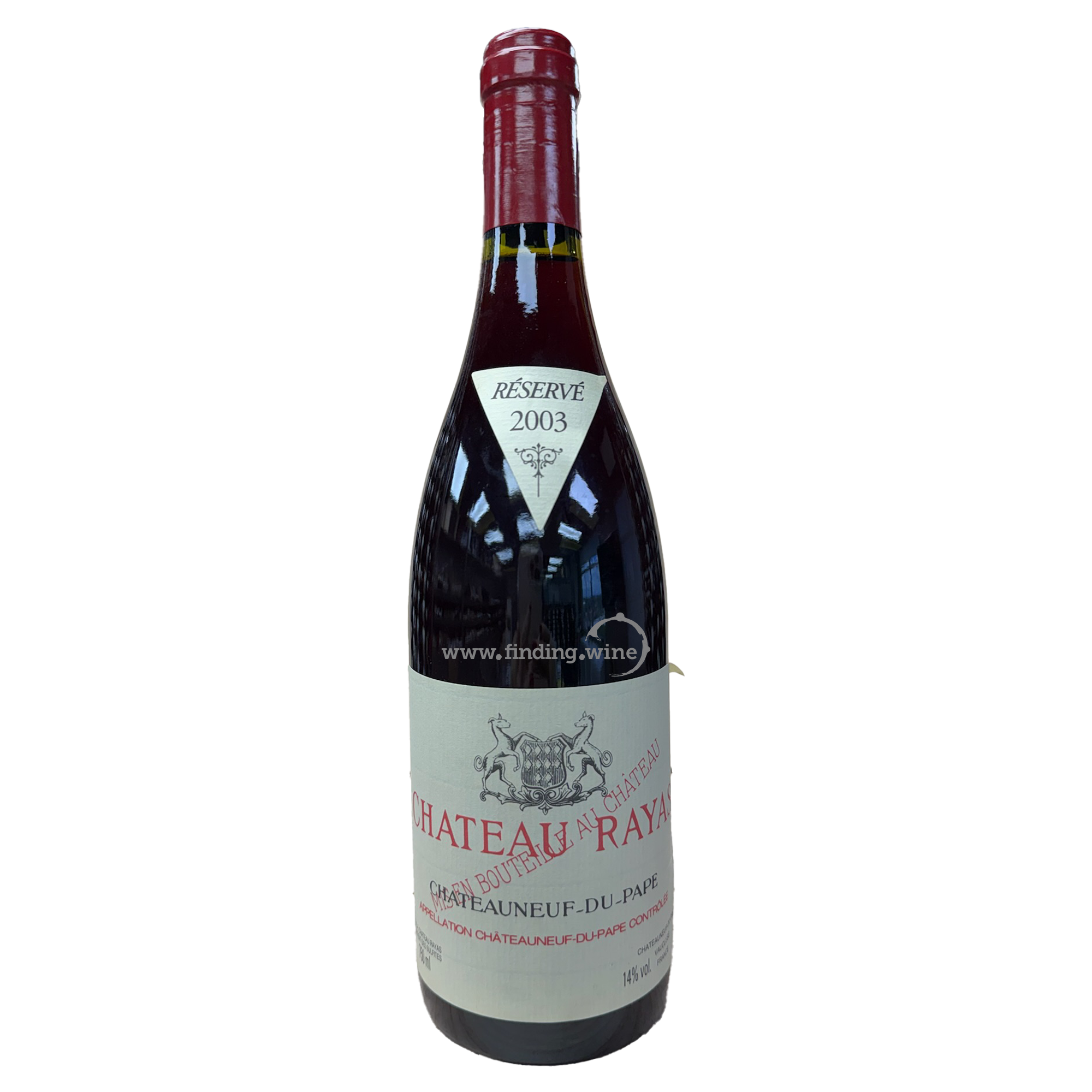 Château Rayas - 2003 - Châteauneuf-du-Pape - 750 ml. - Rhone – finding.wine