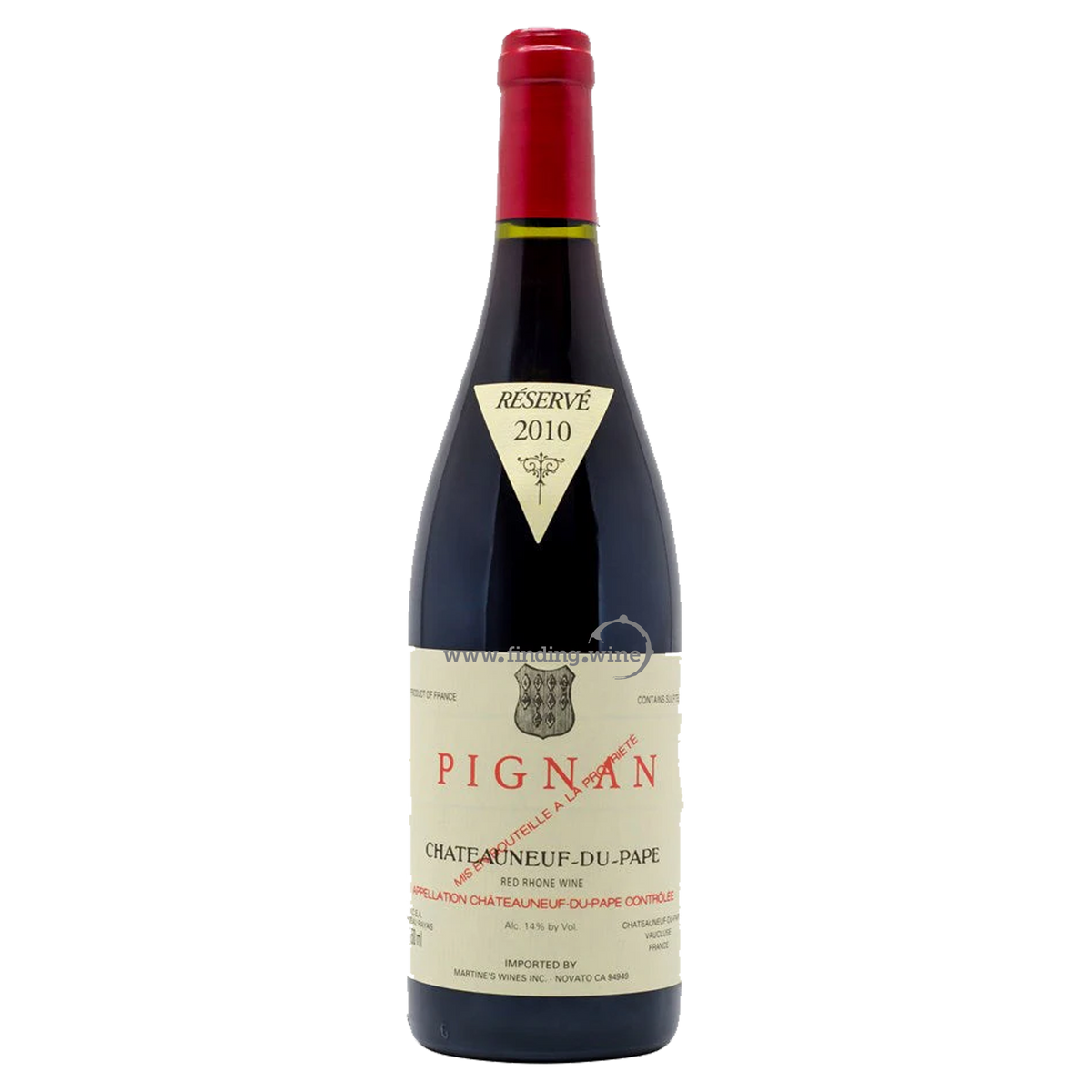 Château Rayas - 2010 - Châteauneuf-du-Pape Pignan - 750 ml. - Rhone ...