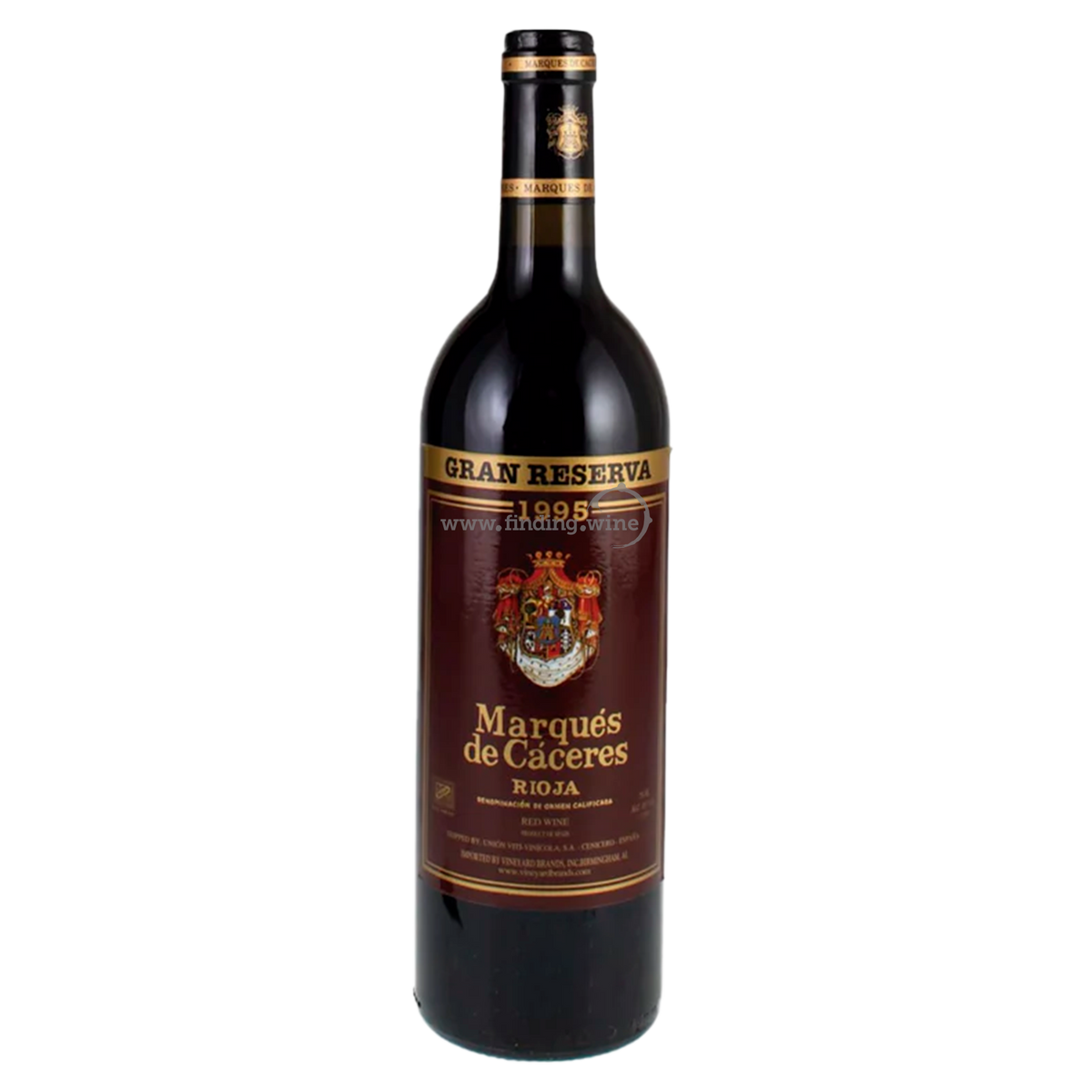 Marques de Caceres 1995 - Gran Reserva 750 ml. - Tempranillo Red Wine ...