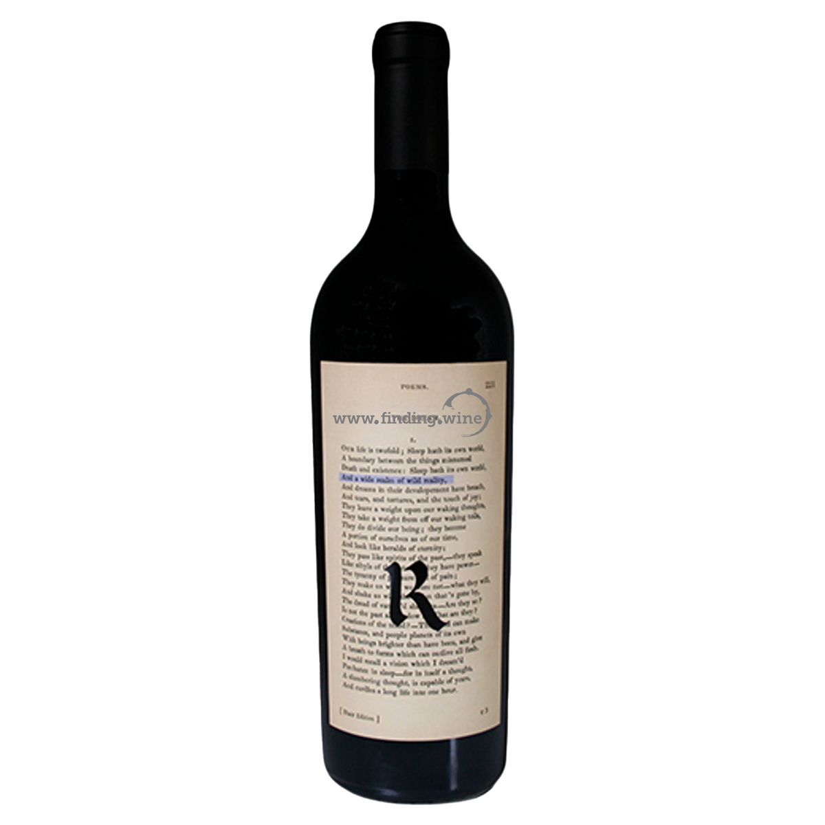 Realm - 2019 - The Bard Blair Edition - 750 ml. - Napa Valley – finding ...